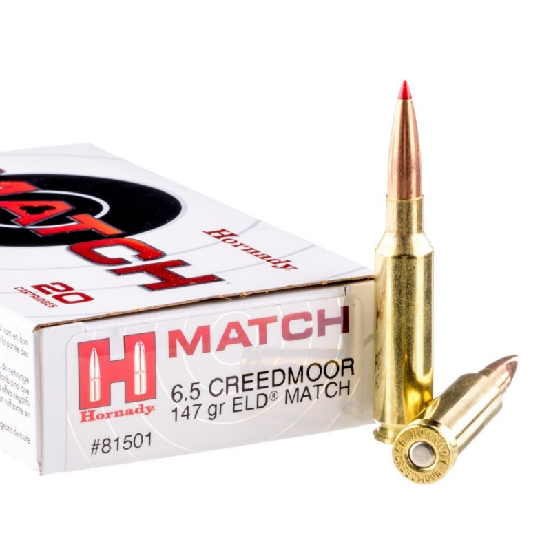 6,5 Creedmoor Hornady 147 gr ELD Match